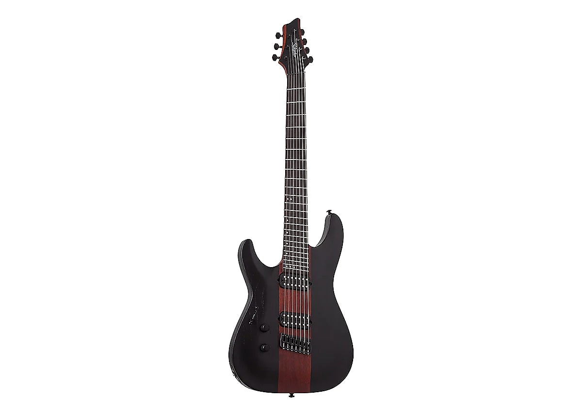 Schecter Rob Scallon Signature C-7 Multiscale Left-Handed | Reverb