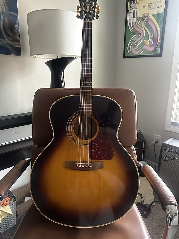 Guild USA JF-30 2002 - Sunburst | Reverb
