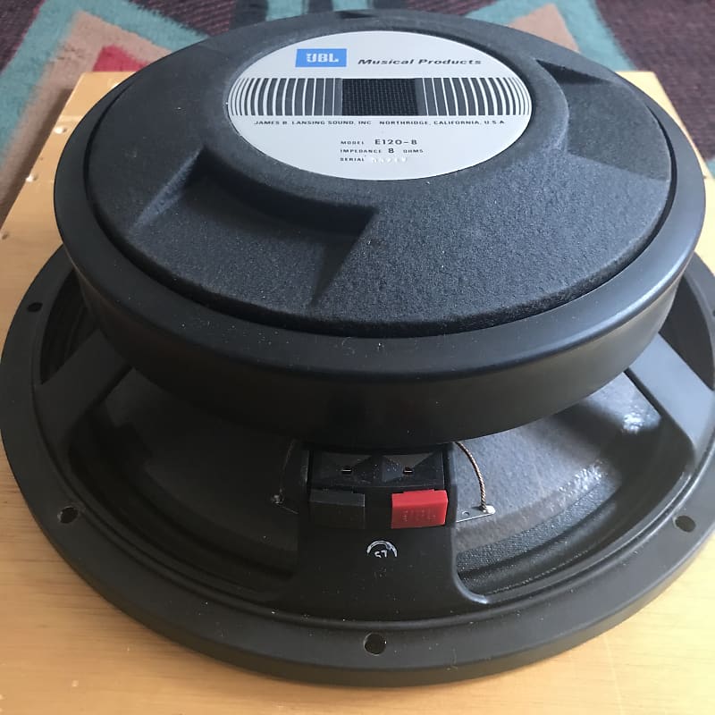JBL Model E120-8 Vintage Guitar Speaker | Reverb