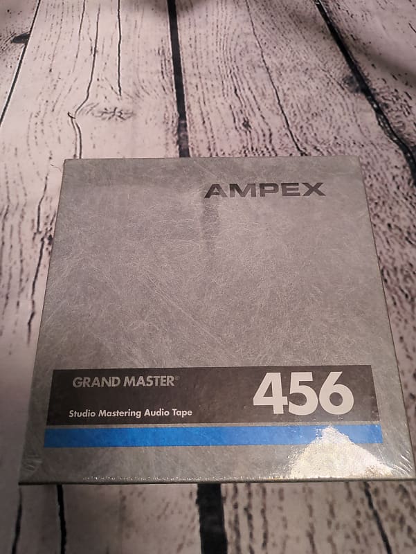 Ampex Grand Master 456 1/4" 7" Reel 70s | Reverb