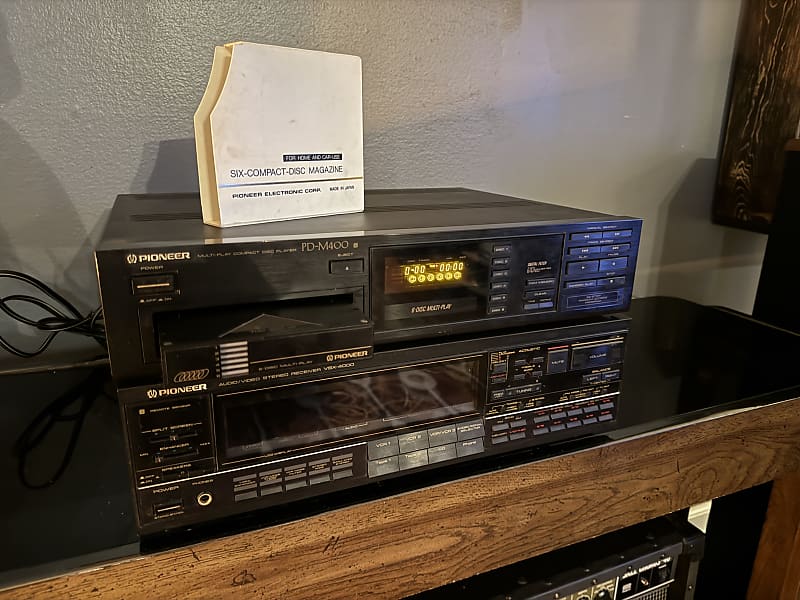 Pioneer PD-M400 Compact Disc CD Player with 6 Disc Cartridge | Reverb