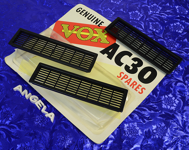 Genuine VOX AC30 Spares '90s Set Of Three Amp Vents | Reverb UK