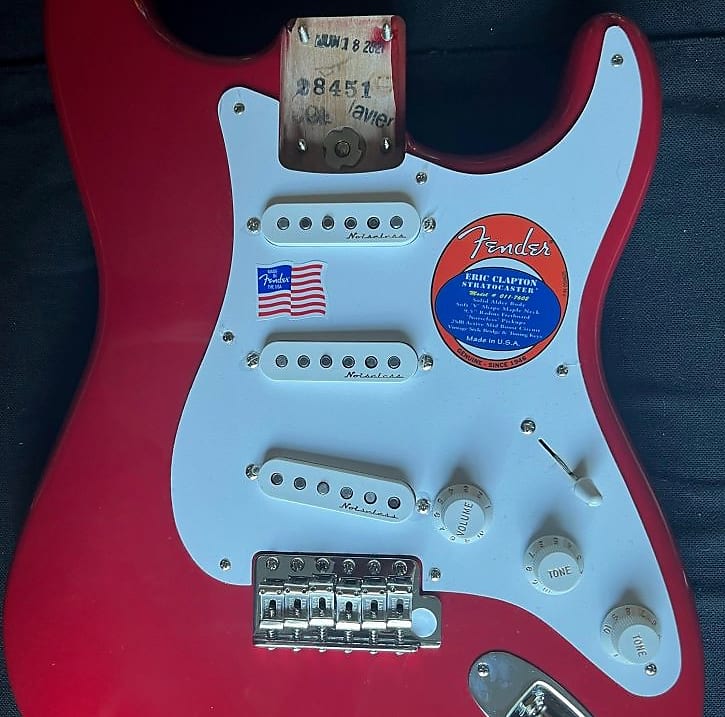 Fender Eric Clapton Fully Loaded Stratocaster Body 2021 | Reverb