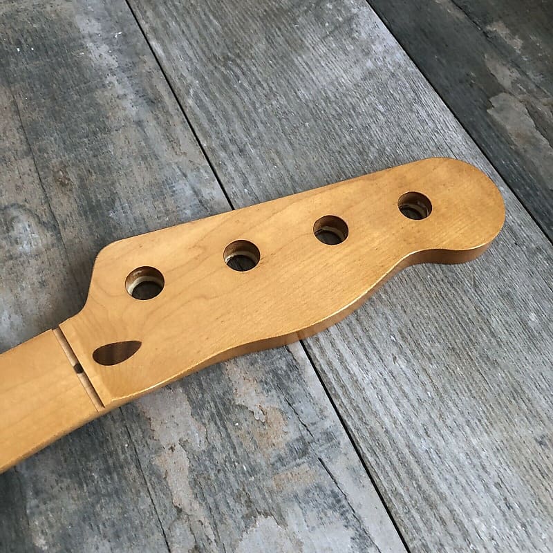 Precision Bass Maple Neck - Nitrocellulose Finish USA Spec | Reverb