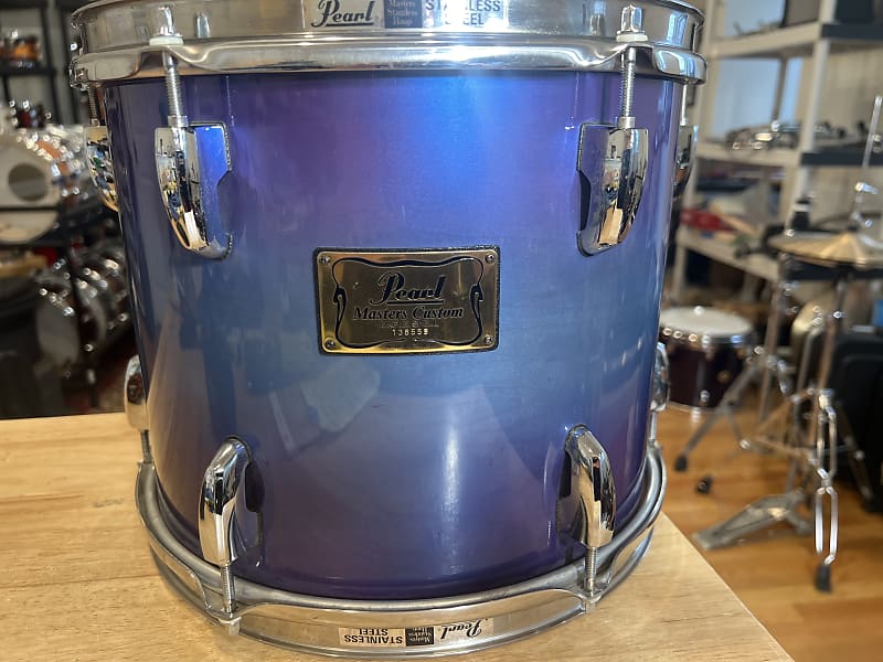 Pearl Master Custom 12”x10” MMX 90s - Sapphire sunburst | Reverb