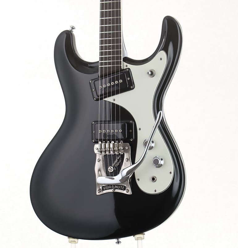 Mosrite Super Custom 65 Black Top Sunburst Back [12/21] | Reverb