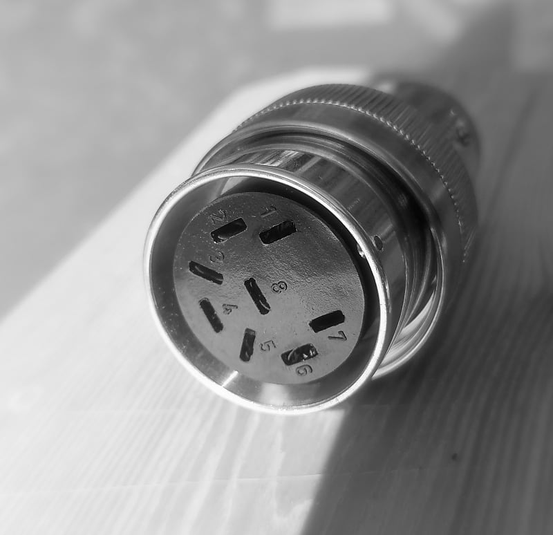 Vintage AKG Gross Tuchel plug, 8-pin, NOS male/female 1960 | Reverb UK