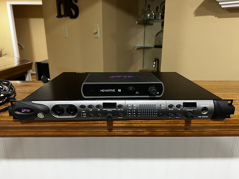 AVID HD NATIVE THUNDERBOLT AND HD OMNI - DOES NOT INCLUDE | Reverb