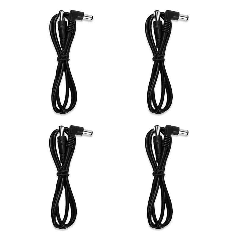 4 Pack Guitar Effect Pedal Dc Cable 5.5Mm X 2.1Mm Power Lead | Reverb 4 Pack Guitar Effect Pedal Dc Cable 5.5Mm X 2.1Mm Power Lead | Reverb