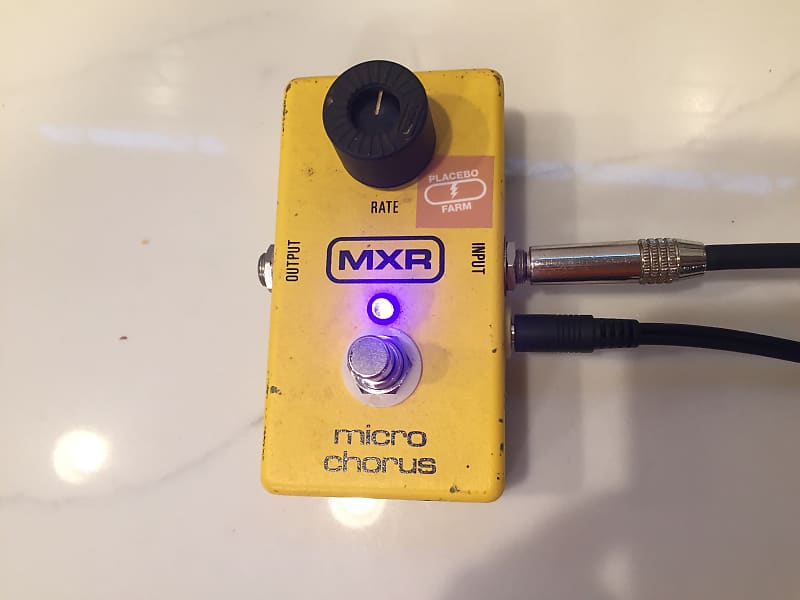 Vintage 1981 MXR Micro Chorus w/True Bypass/standard 9V | Reverb