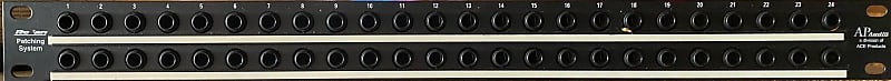 AP Audio Re 'an Patching System 48 Point Patch Bay | Reverb