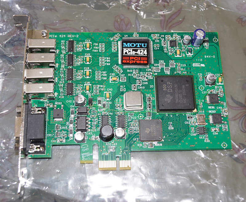Motu PCIe 424 Audiowire Expansion Card | Reverb