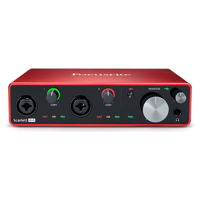Focusrite Scarlett 4i4 3rd Gen USB Audio Interface 2019 - | Reverb