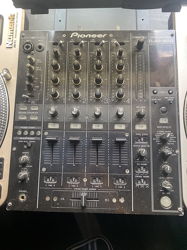 Pioneer DJM 800 Black | Reverb