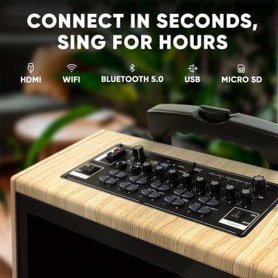MASINGO New Professional Karaoke Machine with Lyrics Display | Reverb