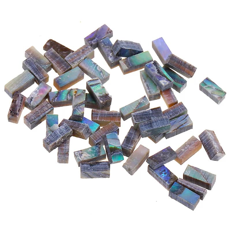 100X Abalone Shell Guitar Binding Inlay Purfling Strip | Reverb