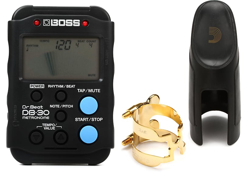 Boss DB-30 Dr. Beat Metronome Bundle with D'Addario HAS1G H | Reverb
