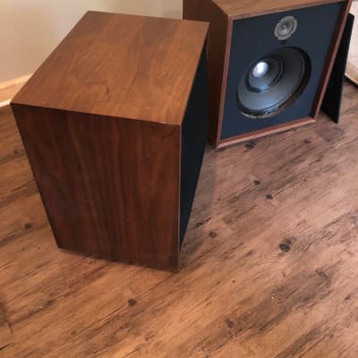 Altec 420A Speaker in Madrid 872B cabinet 1975 Cherry (Pair) | Reverb