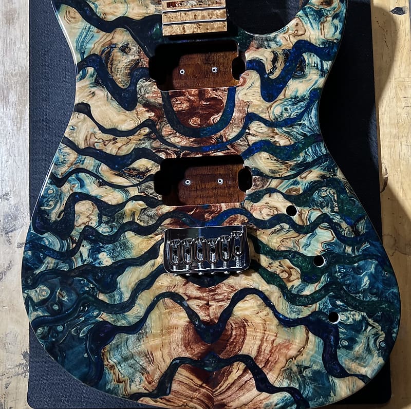 Warmoth Meadowhawk 2023 Buckeye Burl - Gloss | Reverb