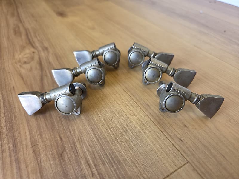 Set of Vintage 1970's Grover Keystone USA Tuners for Gibson | Reverb