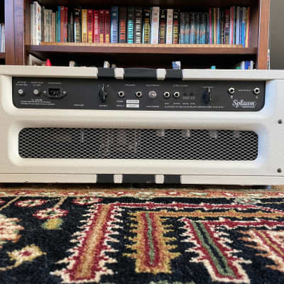 Rare! Splawn Street Rod 40 Head - White with Black Racing | Reverb