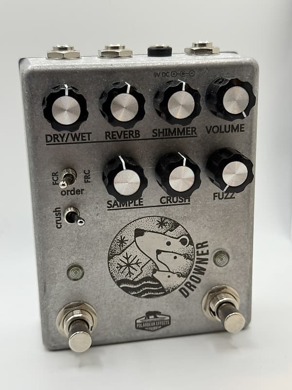 Polarbear Effects Drowner Fuzz / Bitcrush / Reverb Pedal | Reverb