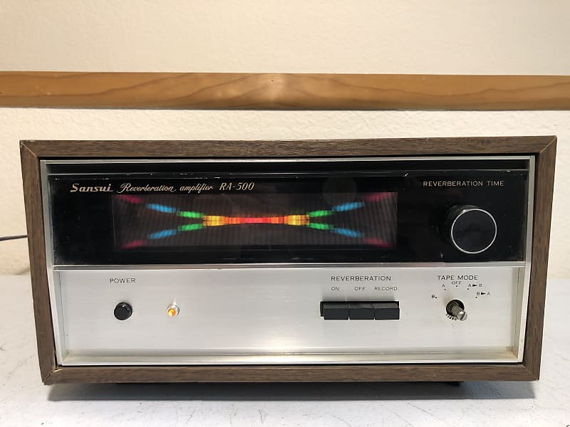 Sansui RA-500 Reverberation Amplifier Vintage Amp HiFi Stereo | Reverb
