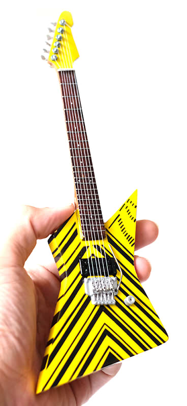 STRYPER 10" Miniature Guitar Oz Fox W 777 Officially Licensed | Reverb