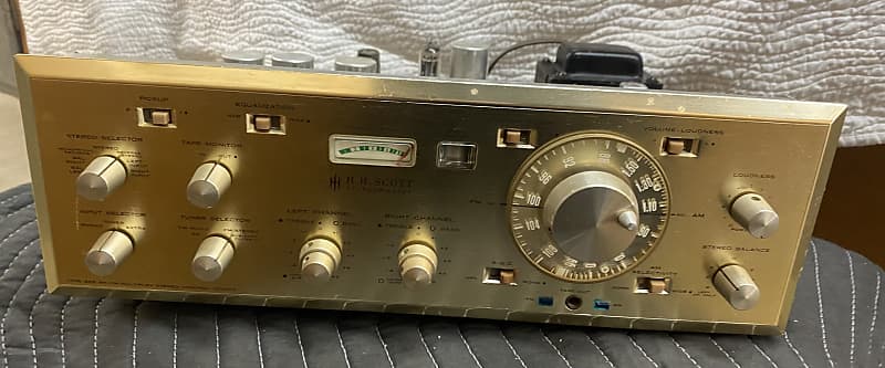 H.H. Scott 355 AM/FM multiplex stereo control center | Reverb