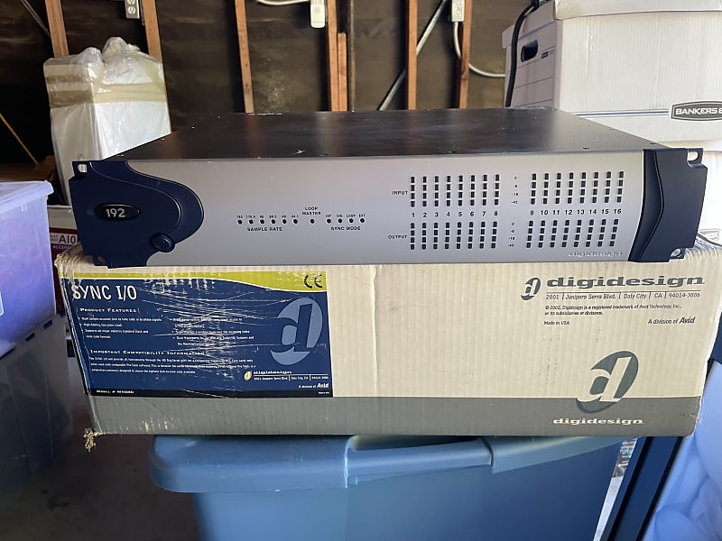 Digidesign 192 Analog Digital Interface 2000s - Silver | Reverb