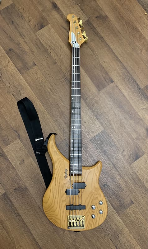 Epiphone EBM-5 Custom Bass 1994-1998 Natural | Reverb