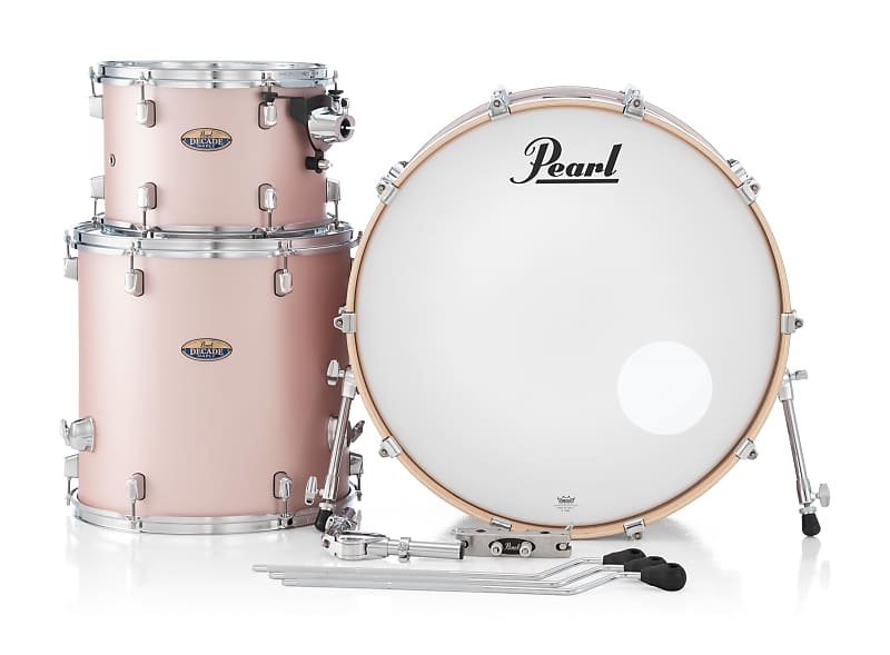 Pearl Decade Maple 3-pc. Shell Pack in Rose Mirage lacquer | Reverb