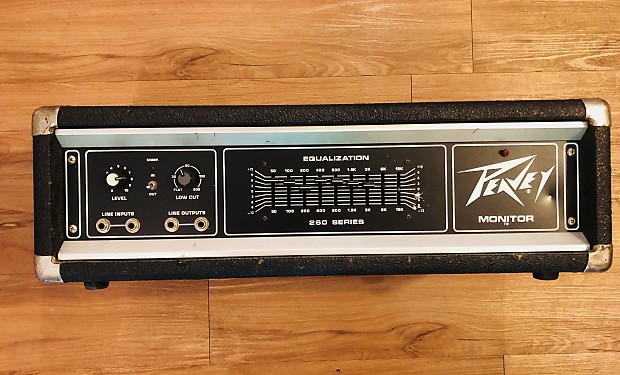Peavey Monitor Series 260C 130 Watt Amplifier 70s | Reverb