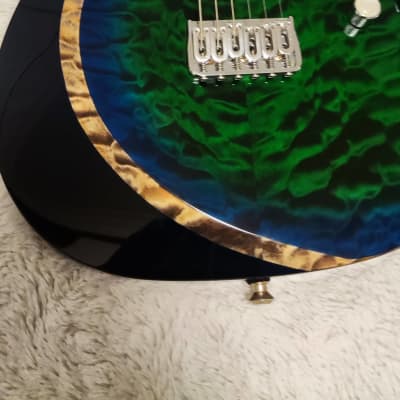 Kiesel Aries 6 - Quilted Translucent Dragon Burst | Reverb