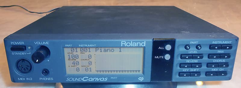 Roland SC-55 SoundCanvas 2000 - Excellent | Reverb