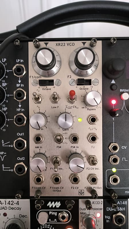 CG Products XR22 Dual VCO Ringmod AM EUrorack Modular Complex | Reverb