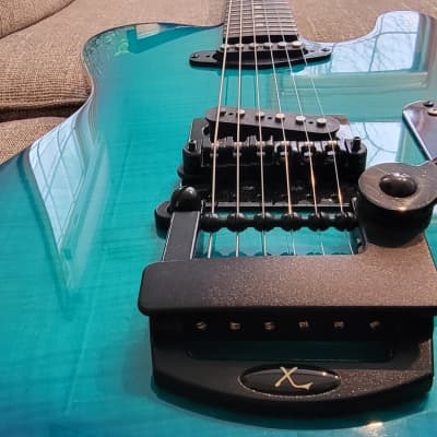 XGP Telecaster 2022 - Blue Burst Flamed - Trem - Partscaster | Reverb
