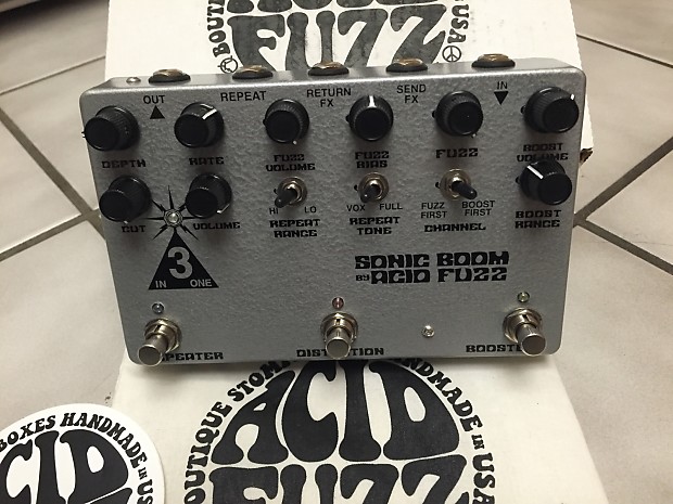 Acid Fuzz Sonic Boom 3 In One | Reverb