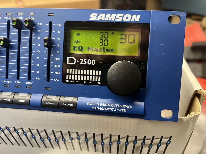 Samson D-2500 Dual 31 Band EQ Equalization System - New in | Reverb