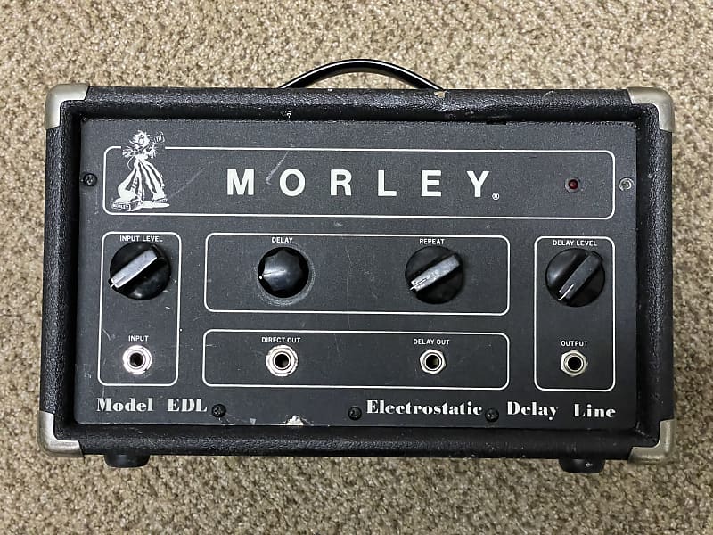 Morley EDL 1970’s - Black Oil Can Delay Tel-Ray | Reverb
