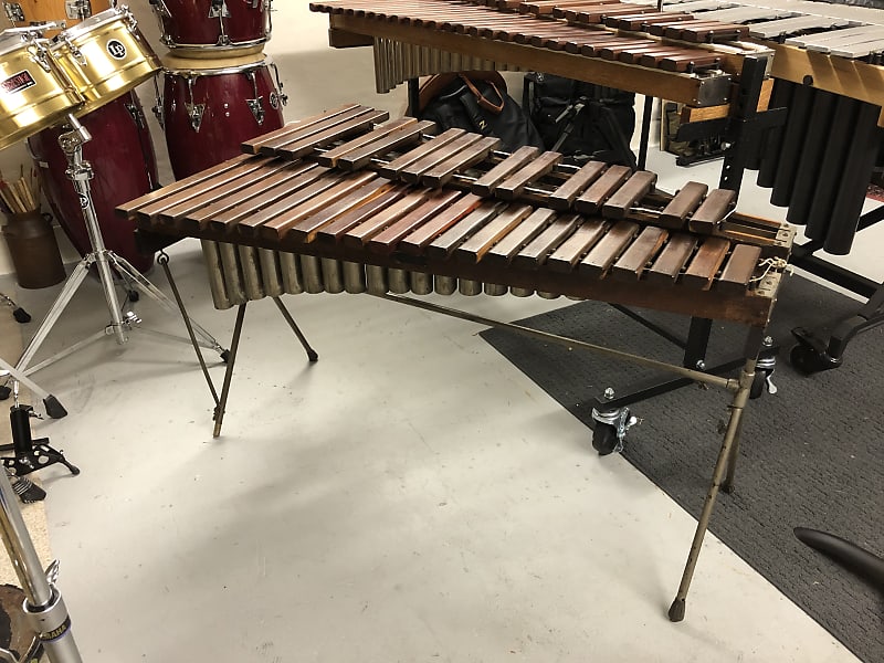 Deagan 3-octave (F-F) Klyposerus Professional Xylophone 1920s | Reverb
