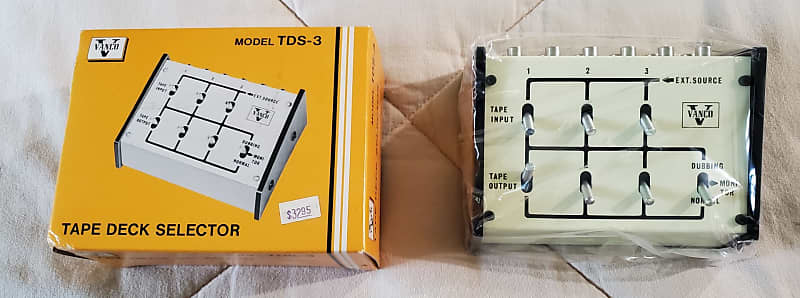 Vanco TDS-3 Tape Deck Selector Switch, New Old Stock | Reverb