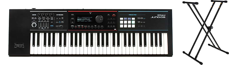 Roland JUNO-DS61 61-key Synthesizer Bundle with On-Stage | Reverb