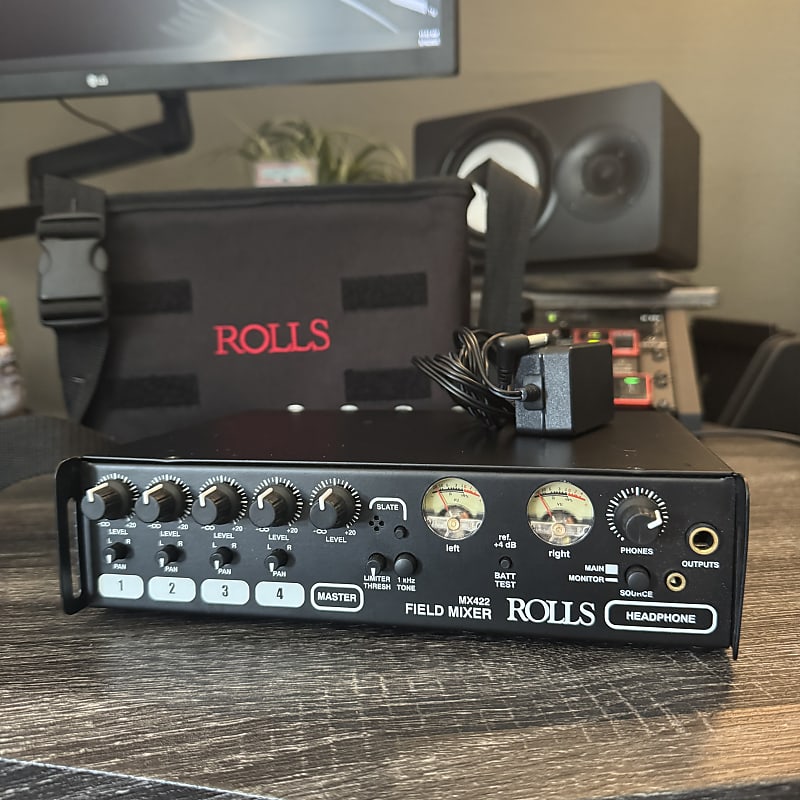 Rolls MX422 4 Channel Field Audio Mixer | Reverb