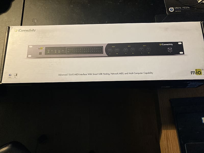 iConnectivity mio10 - 10x10 Midi Interface with Smart USB | Reverb