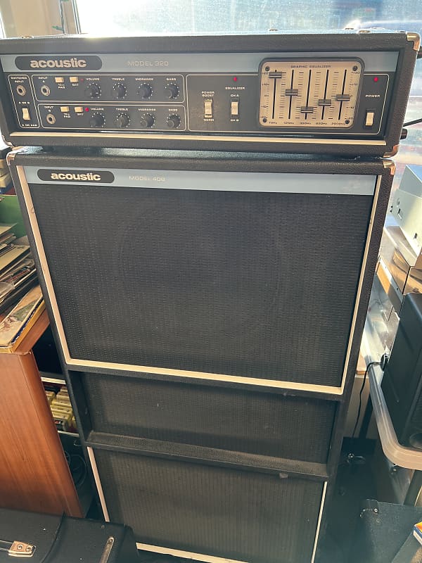 Acoustic 320 with 408 Cabinet 1970’s | Reverb