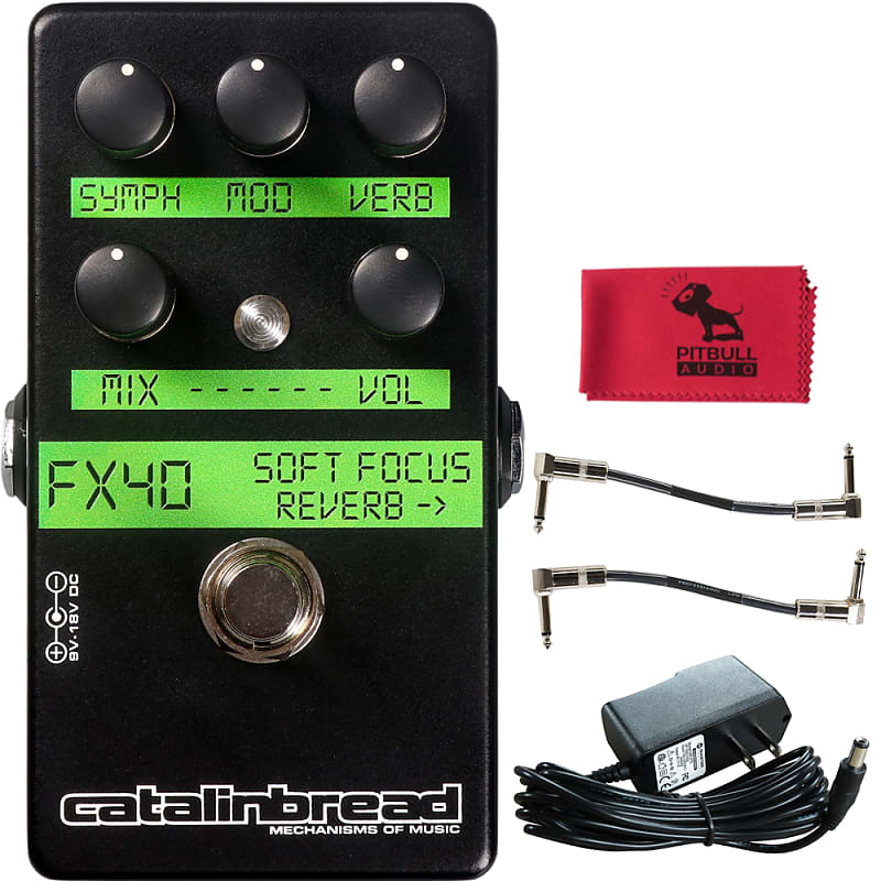 Catalinbread Soft Focus Reverb Guitar Effects Pedal w/ PSU, | Reverb