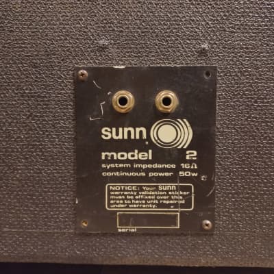 Sunn Model 2 2x10" guitar speaker cabinet | Reverb