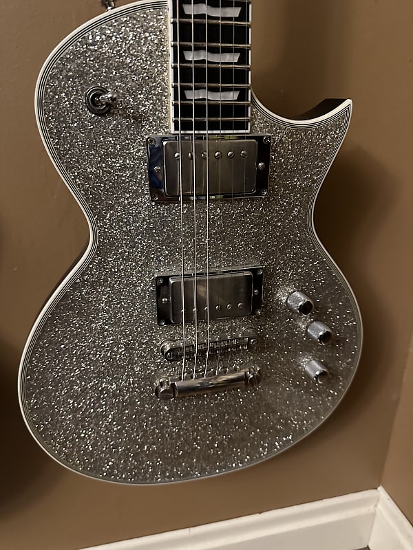 ESP Eclipse 2013 - Silver Sparkle | Reverb