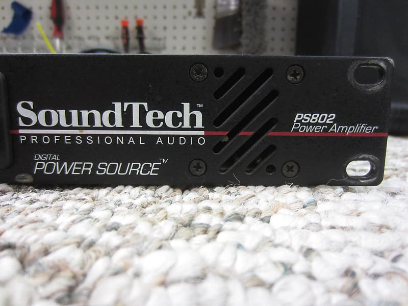 SoundTech PS802 Power Amplifier | Reverb